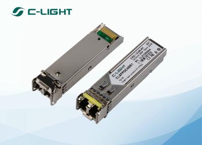 中国 CISCO 2.5G の LC のコネクターが付いている単一モード SFP の光学トランシーバー 15km 販売のため