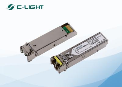 Cina Tensione 3,3 dei moduli 1550nm 80km 100km di SFP di singolo modo di LC Dulplex CISCO in vendita