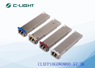 Cina Ricetrasmettitore 10GBASE di DWDM XFP 10G 1557.36nm 80km in vendita