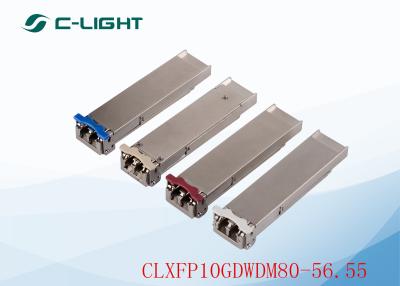 Cina Ricetrasmettitore 10GBASE di DWDM XFP 10G 1556.55nm 80km in vendita