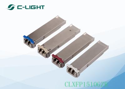 Cina 10G ricetrasmettitore ottico 1550nm 80km dello ZR XFP per il FCC del CE di TUV di Manica della fibra in vendita