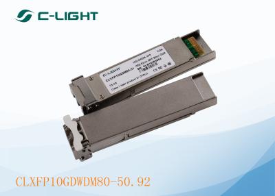Cina Ricetrasmettitore 10GBASE di DWDM XFP 10G 1550.92nm 80km in vendita