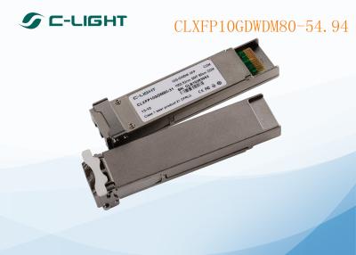 Cina Ricetrasmettitore 10GBASE di DWDM XFP 10G 1554.94nm 80km in vendita