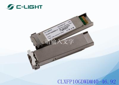 Cina Ricetrasmettitore 10GBASE di DWDM XFP 10G 1546.92nm 40km in vendita