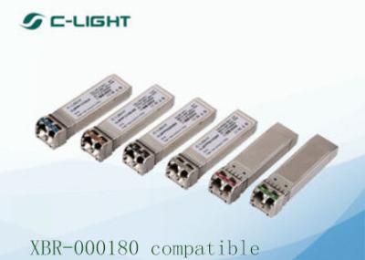 Cina modulo XBR-000180 300m compatibili MMF 850nm del ricetrasmettitore di 10GBASE-SR SFP+ in vendita