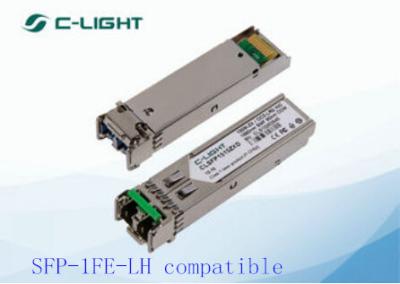 Cina FCC RoHS del CE compatibile 155Mb/s del modulo SFP-1FE-LH di SFP del GINEPRO di 155M ZX in vendita