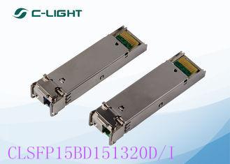 中国 155M SFP BIDI の光学トランシーバー 20km SMF LC 単信 OEM/ODM DDM DOM 販売のため