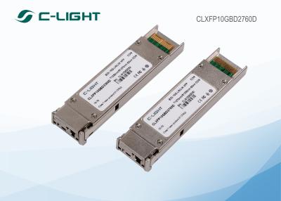 中国 60Km 10G BIDI XFP のネットワーク機器のための光学トランシーバー モジュール 販売のため