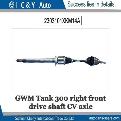 China Left Right Front Drive Shaft Assembly OEM 2303100XKM14A 2303101XKM14A For Tank 300 GWM 4WD CV Half Shaft Chassis Parts for sale