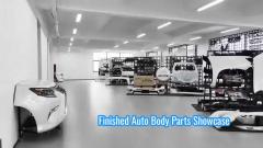 Visit our auto body parts showroom | Bumpers, Grilles, Headlights, Fenders, real stock footage