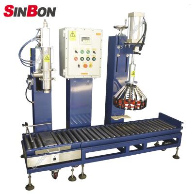 China semi-auto aseptic drum filling machine oil drum filling machine for sale
