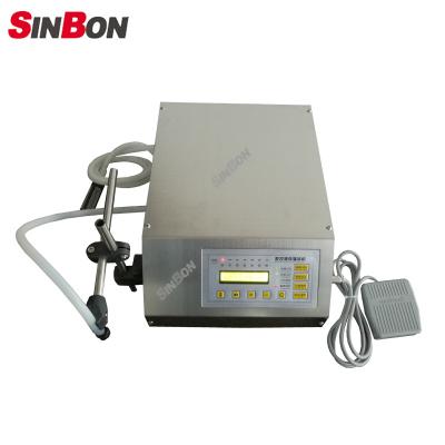 China Small semi-auto water liquid filling machine bottle filling machine price for sale