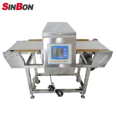 China Metal detector for aluminum foil packing metal detector for food processing industry for sale