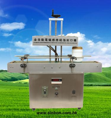 China Aluminium foil sealing machine for bottles auto continous induction cap sealing machine for sale