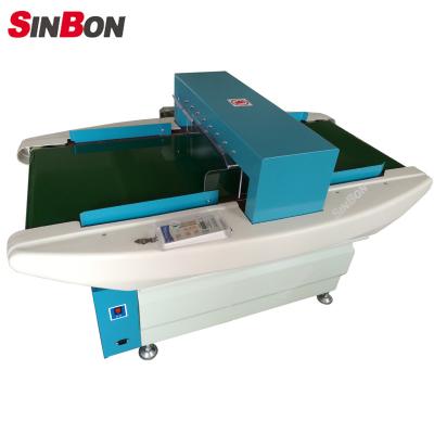 China Conveyor broken needle metal detectors for textile garment industry for sale
