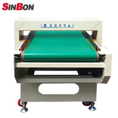 China BESTA Needle & Ferrous Metal Detector conveyor needle inspection machine for sale