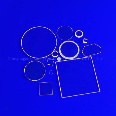 Cina Lenti resistenti ad alta temperatura circolari di Sapphire Quartz Tablets Optical Observation in vendita