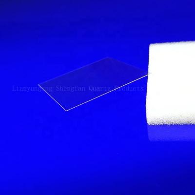 China High Light Transmittance UV Quartz Glass Plate Translucence for sale