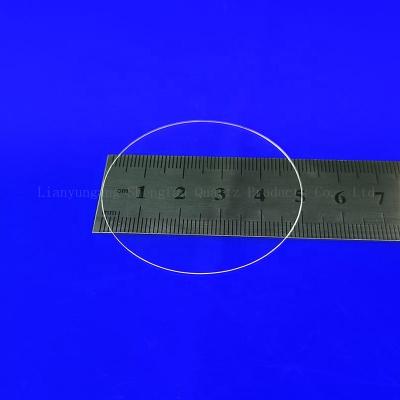 China High Light Transmittance UV Quartz Glass Plate Translucence for sale