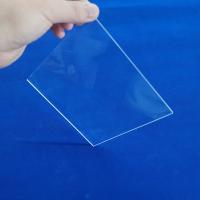 China JGS2 High Light Transmittance Square Rectangular Window Fused Quartz for sale