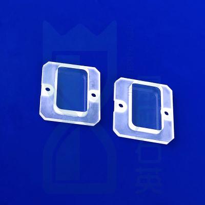 China Undurchsichtige Oblaten-fixierter Quarz-Platte mit Loch-hoher Dichte 100mm zu verkaufen