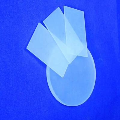 중국 공장 사용자 지정 고온 내성 땅 쿼츠 유리 장 판매용