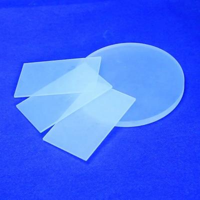 중국 공장 사용자 지정 고온 내성 땅 쿼츠 유리 장 판매용