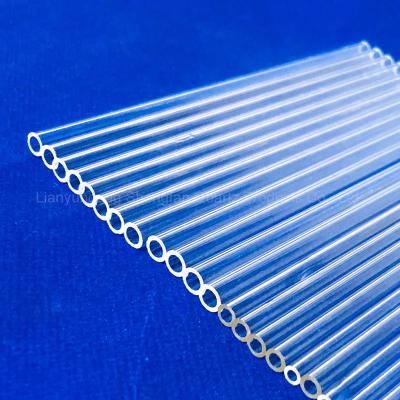 China Factory Custom High Temperature Resistant Small Diameter Quartz Capillarity Tube for sale
