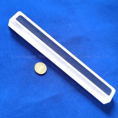 중국 공장 주문 고온 저항 투명한 단계 쿼츠 잎 판매용