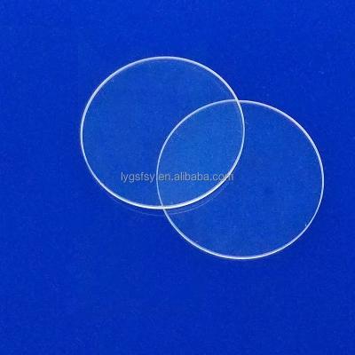 中国 オーダーメイド 高温耐性超薄透明クォーツシート工場 販売のため