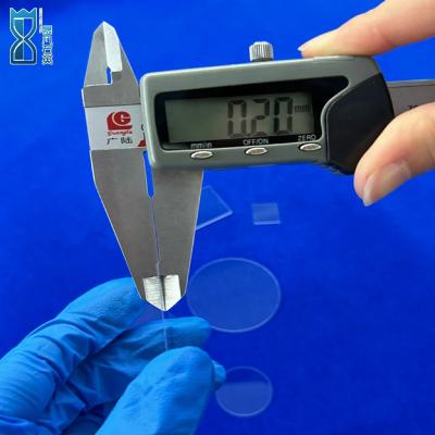 中国 オーダーメイド 高温耐性超薄透明クォーツシート工場 販売のため