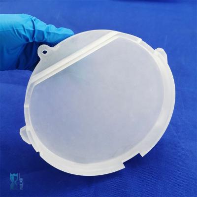 China Panel de cuarzo opaco a medida CNC resistente a altas temperaturas y corrosión en venta