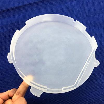 China Panel de cuarzo opaco a medida CNC resistente a altas temperaturas y corrosión en venta