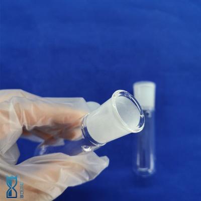 Cina Fabbrica Laboratorio personalizzato Quarzo fondo rotondo tubo di prova piatto resistente alla corrosione alta temperatura in vendita