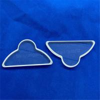 China Factory Custom High Temperature Abnormity Quartz Step Sheet for sale