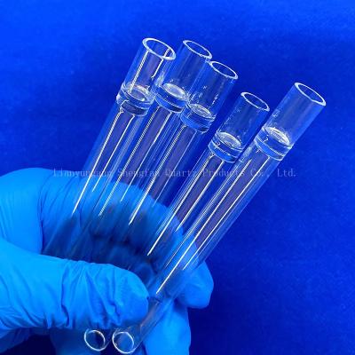 Cina tubo di quarzo di grande diametro resistente alle alte temperature in vendita