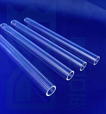 中国 工場のカスタム 高温耐性透明クォーツチューブ 販売のため