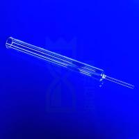 China Factory Custom High Temperature Welded Side Quartz Pipe for sale