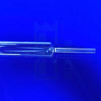 China Factory Custom High Temperature Welded Side Quartz Pipe for sale