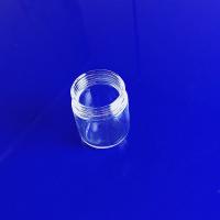 China Custom High Purity High Temperature Sealed Laboratory Quartz Thread Pipe for sale