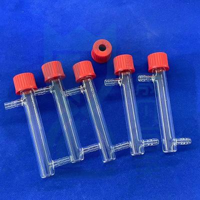 China Custom High Purity High Temperature Sealed Laboratory Quartz Thread Pipe for sale