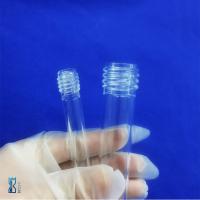 China Custom High Purity High Temperature Sealed Laboratory Quartz Thread Pipe for sale
