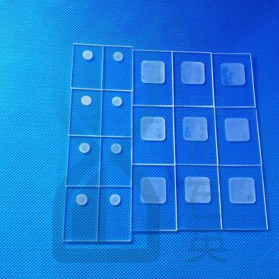 中国 オーダーメイド Cnc オプティカルスロットクォーツガラスパネル 窓パネル 販売のため