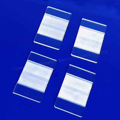 中国 オーダーメイド Cnc オプティカルスロットクォーツガラスパネル 窓パネル 販売のため