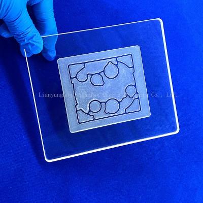 中国 プロのカスタム 高温耐性 スロットクォーツシート 販売のため