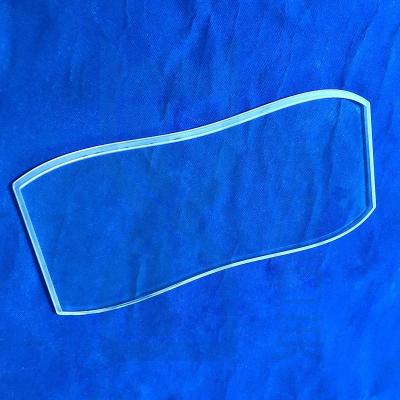 중국 전문 사용자 지정 고 투명 쿼츠 단계 시트 판매용