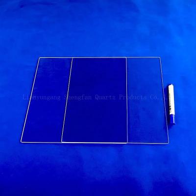 중국 전문 사용자 정의 UV 투명한 쿼츠 창 판매용