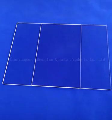 중국 전문 사용자 정의 UV 투명한 쿼츠 창 판매용
