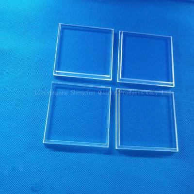 China Fabrik-Gebrauch hochtemperaturbeständig transparente Stufe Quarz Glasplatte zu verkaufen
