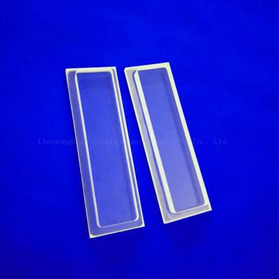 중국 공장 주문 고온 저항 투명 단계 쿼츠 유리 장 판매용